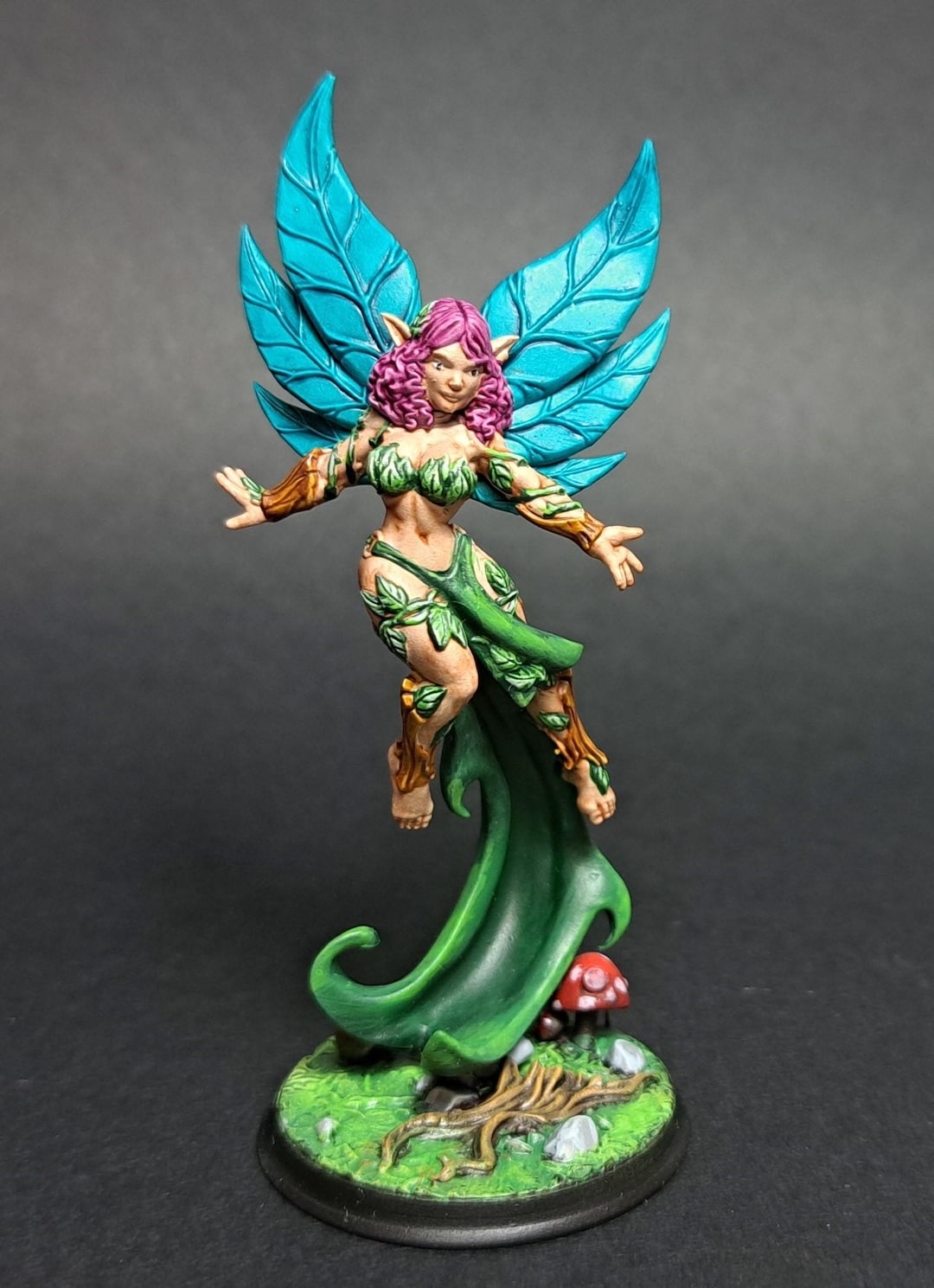 Painted Dnd Miniature Myrilla Fairy Sprite Resin Printed 28-32mm ...