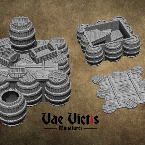 Traps RPG Miniature Furniture 3D Printed 28mm Scatter Terrain - Etsy