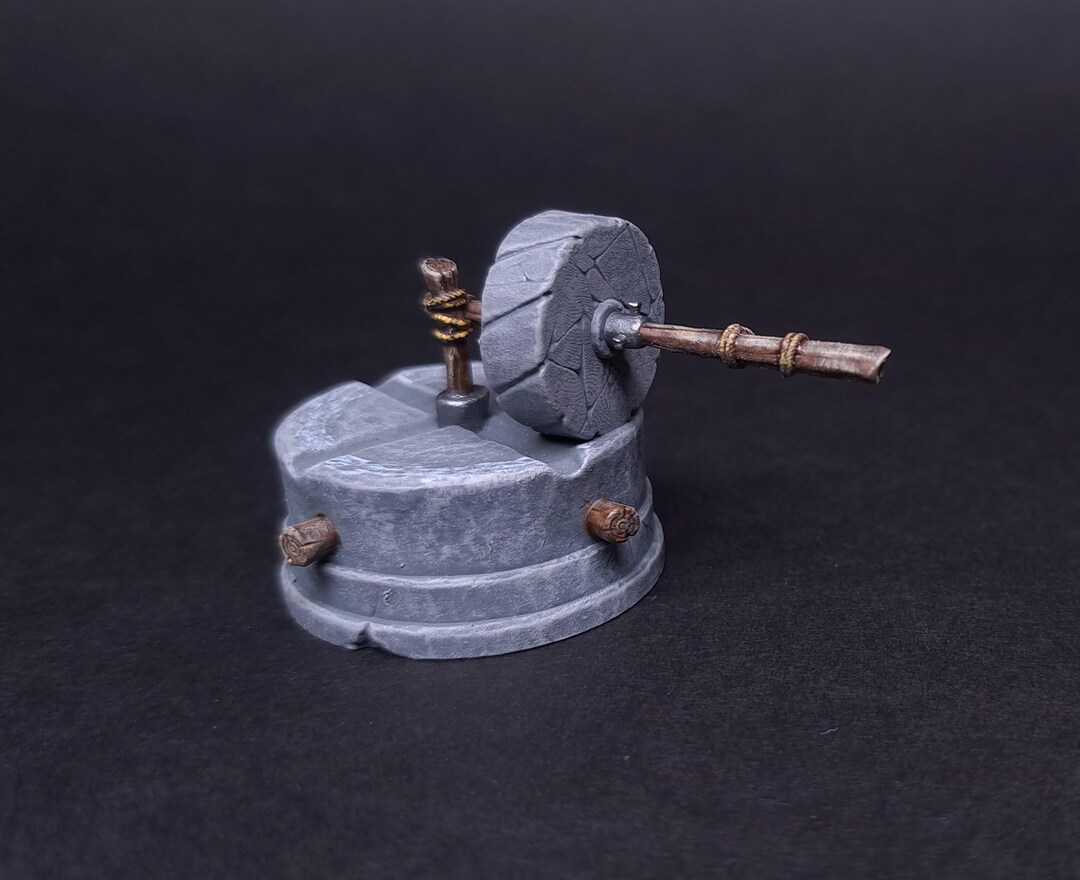 Grain Mill Dnd Painted Village Farm Terrain Bakery Dungeons and Dragons ...