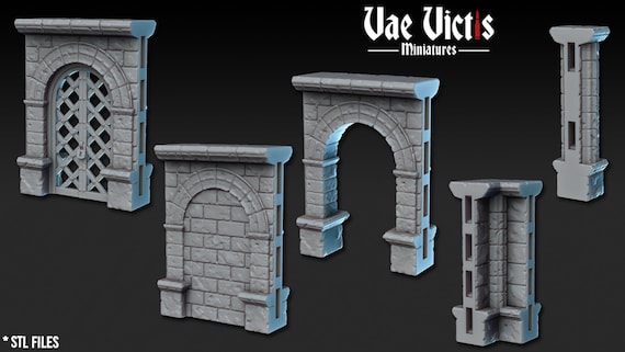 Modular Arena RPG Miniature Furniture for Tabletop Gaming - Etsy