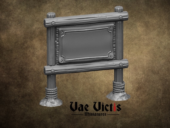 Quest Board RPG Miniature Furniture for Tabletop Gaming | Etsy