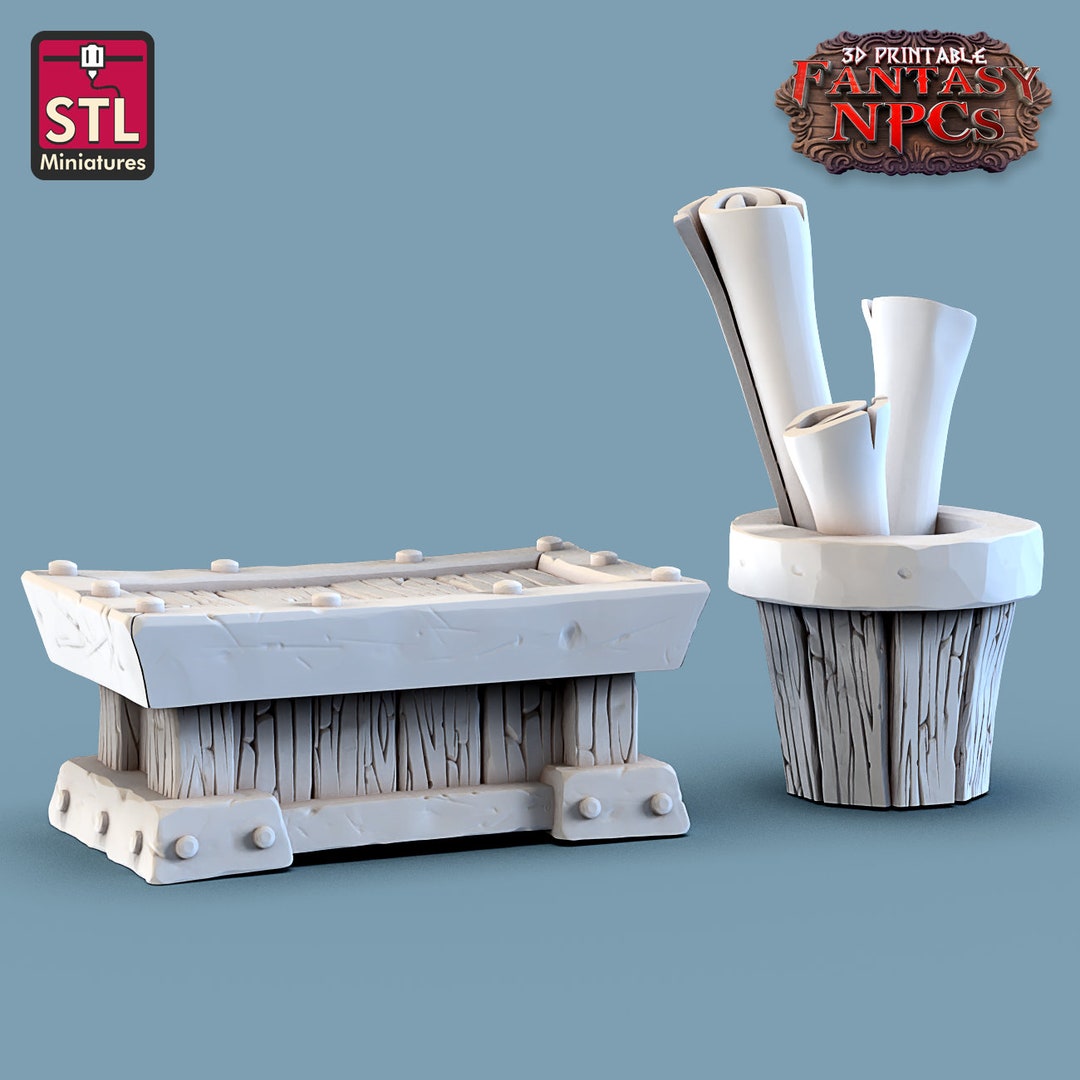 Weapons Merchant Props Dungeons and Dragons, Pathfinder, Tabletop ...