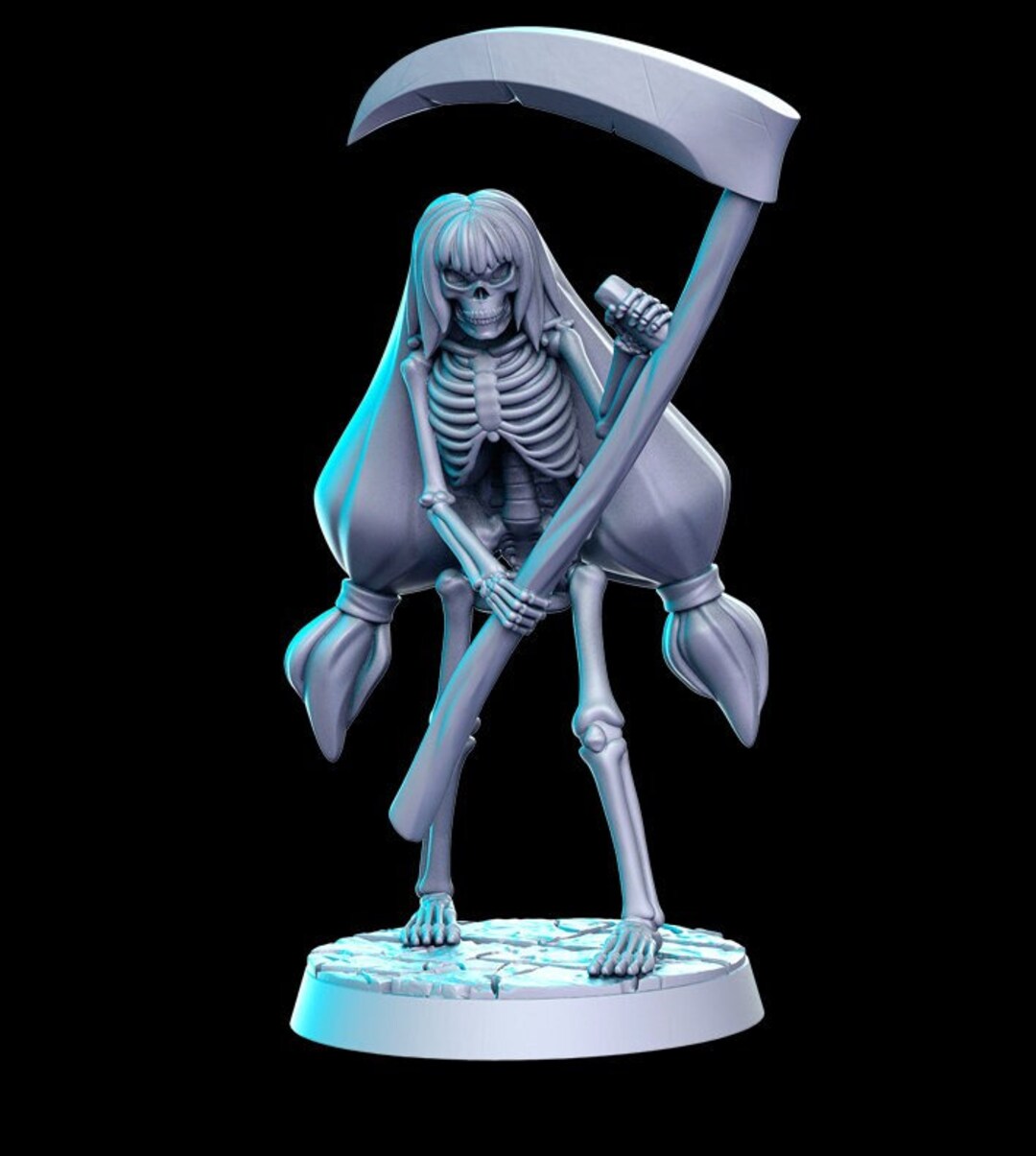 Skeleton | Fantasy Miniature | Dnd Miniature | RPG | Tabletop Game ...
