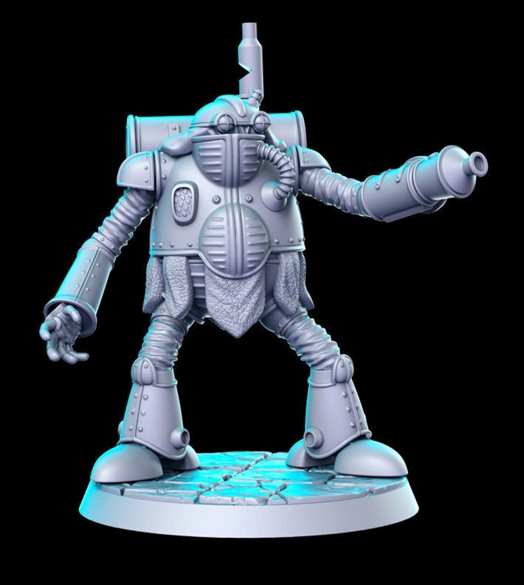 Robo JRPG Fantasy Miniature Dnd Miniature RPG Tabletop Game Pathfinder ...