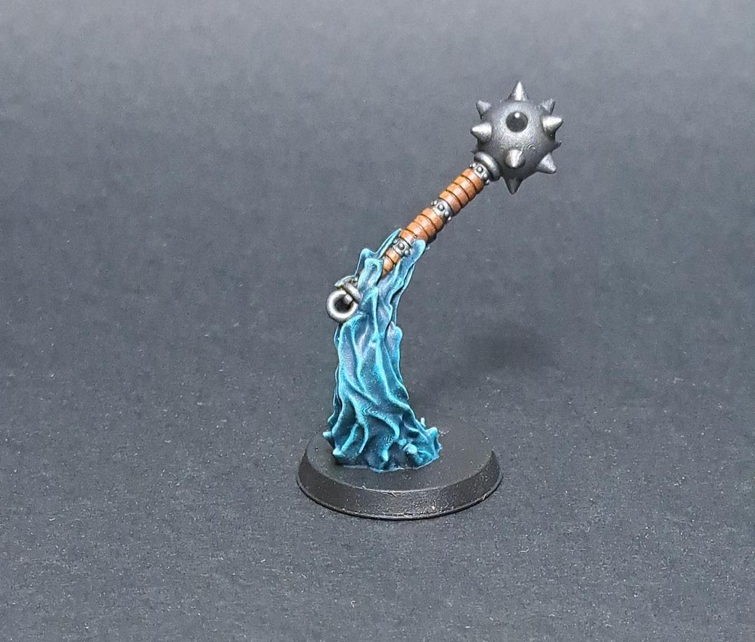 Painted Spiritual Weapons Mace Cleric Spell Effect Tabletop Miniatures ...