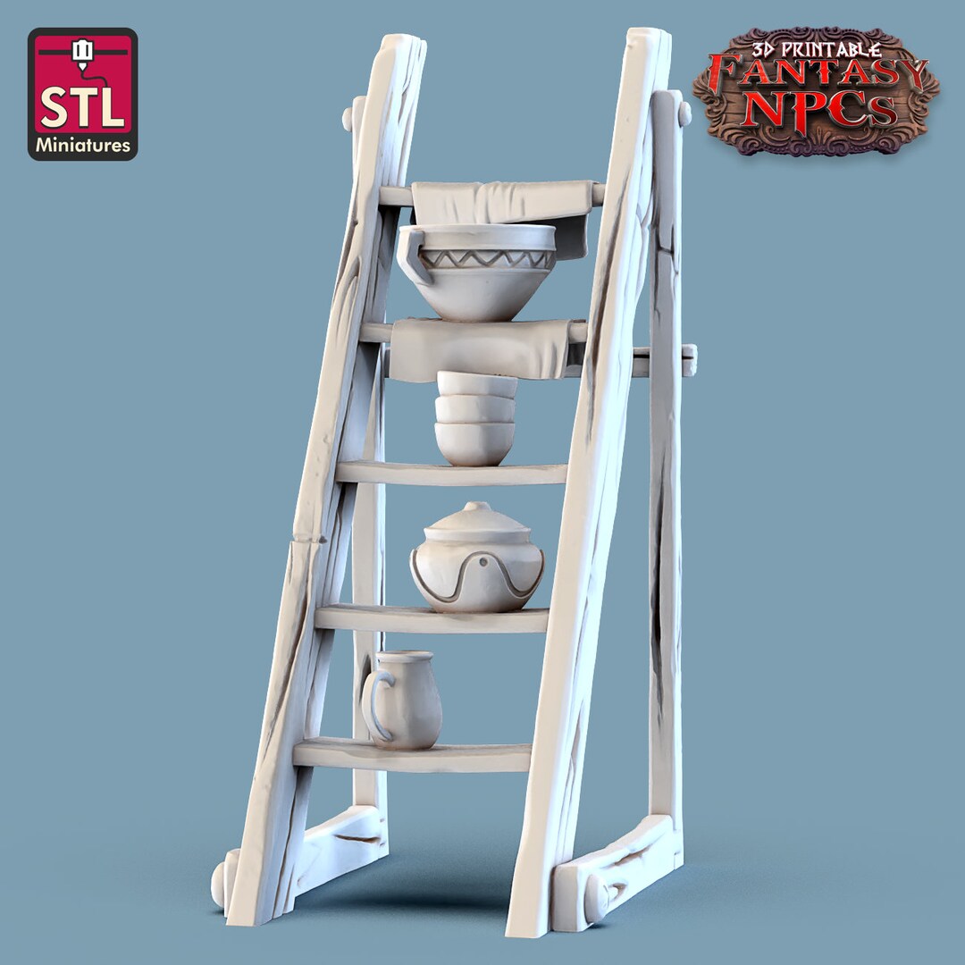 Potter Stand Stairs Props Dungeons and Dragons, Pathfinder, Tabletop ...