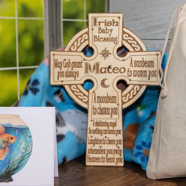Wooden Celtic Cross - Etsy