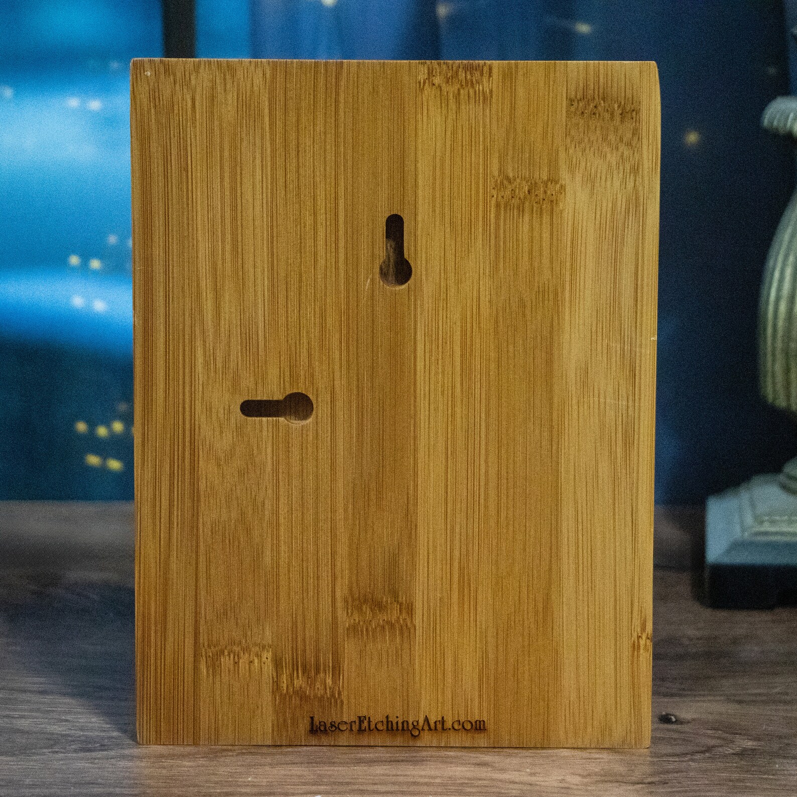 Personalized Bamboo Memorial Plaque With Poem for Wall Decor - Unique ...