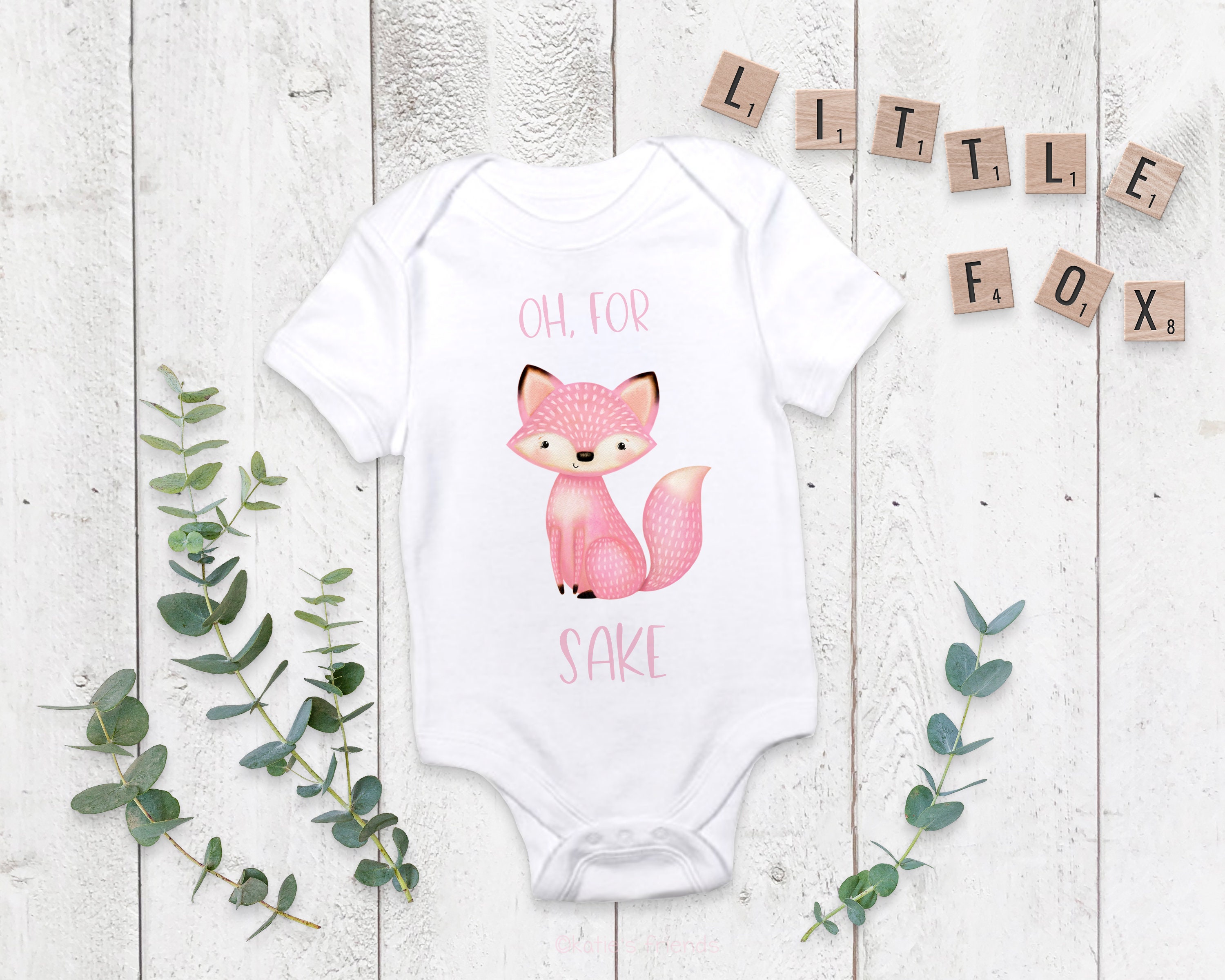 Pink Fox PNG, Girly Fox Clipart, Cute Fox Sublimation Design, Printable ...