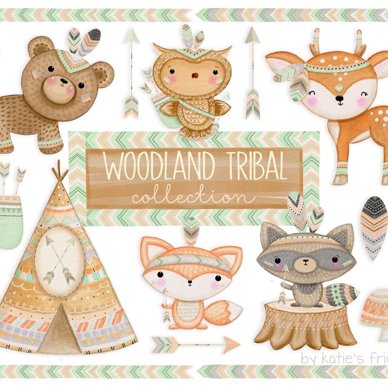 Woodland Tribal - Etsy