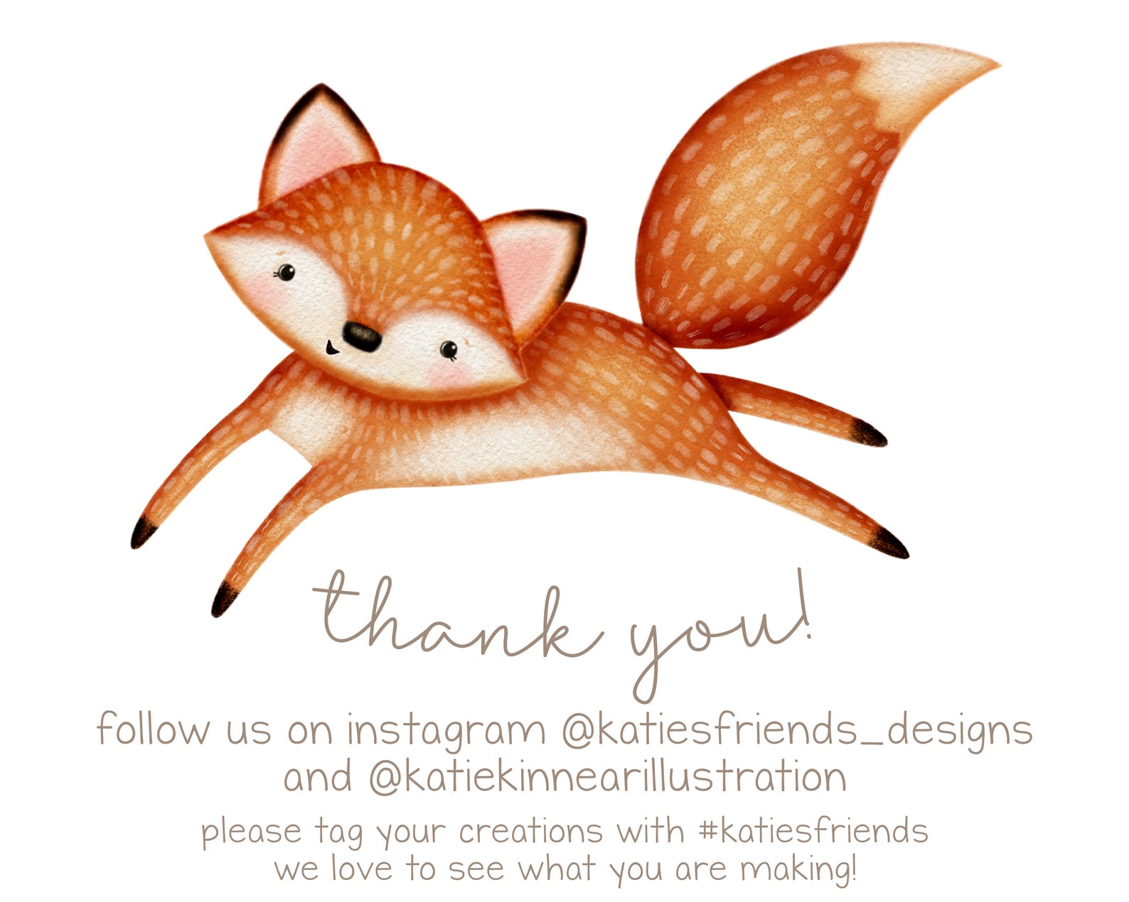 Woodland Fox Clipart Watercolor Foxes Hand Painted Fox Art - Etsy