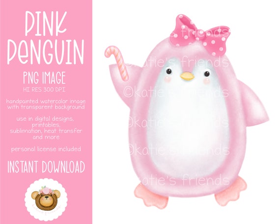 Roze Pinguïn