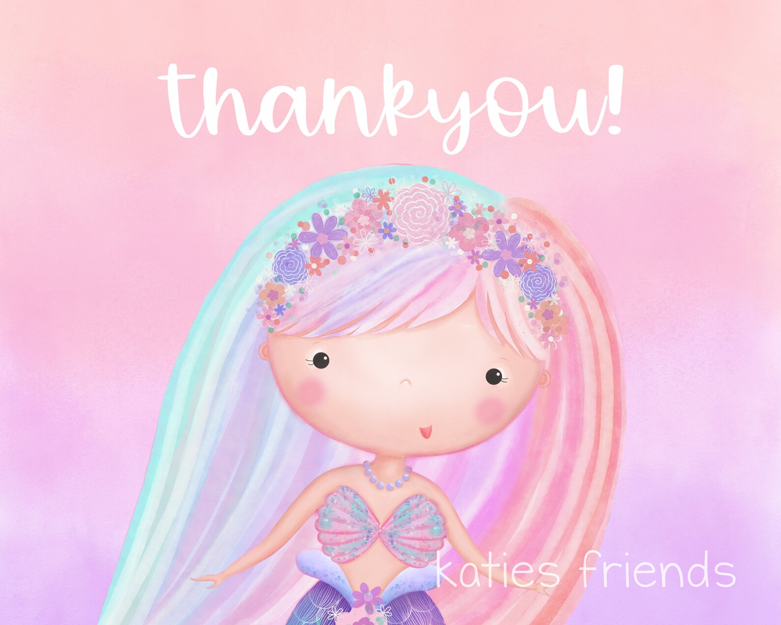 Rainbow Mermaid PNG, Pastel Mermaid Clipart, Watercolor Mermaid ...