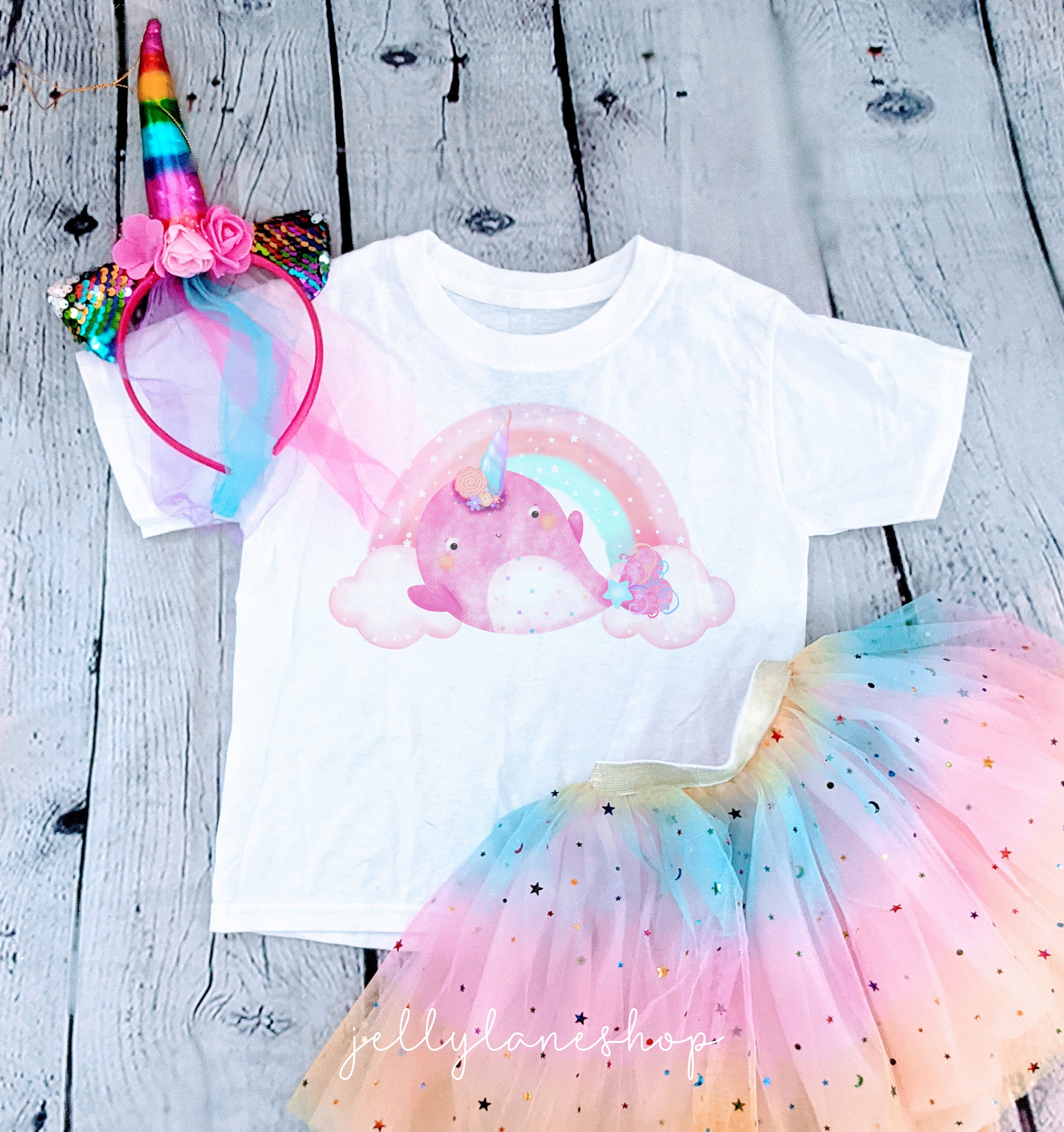 Pink Narwhal Png Rainbow Narwhal Clipart Narwhal and Rainbow - Etsy