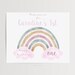 Watercolor Boho Floral Rainbow Clipart Set, Natural Colors, Boho ...