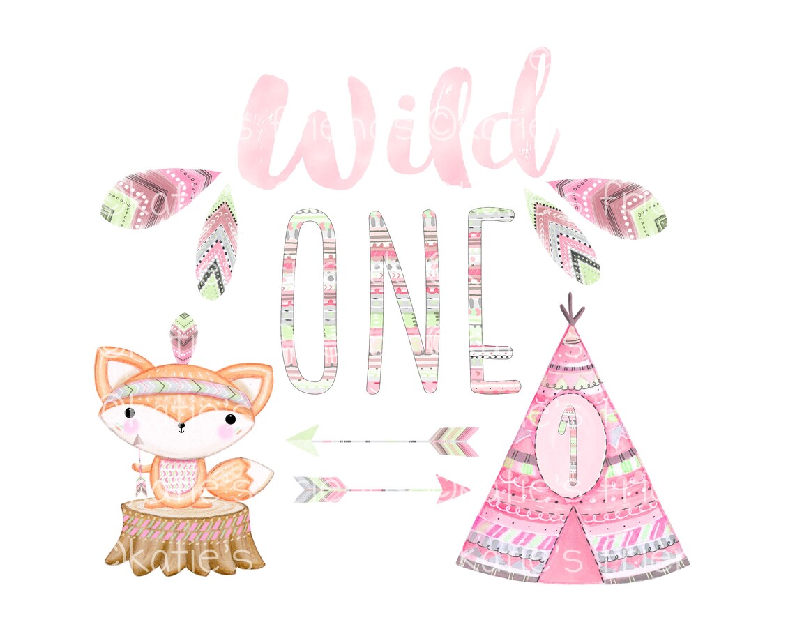 Wild One Sublimation Design Wild One Birthday Girl Printable - Etsy