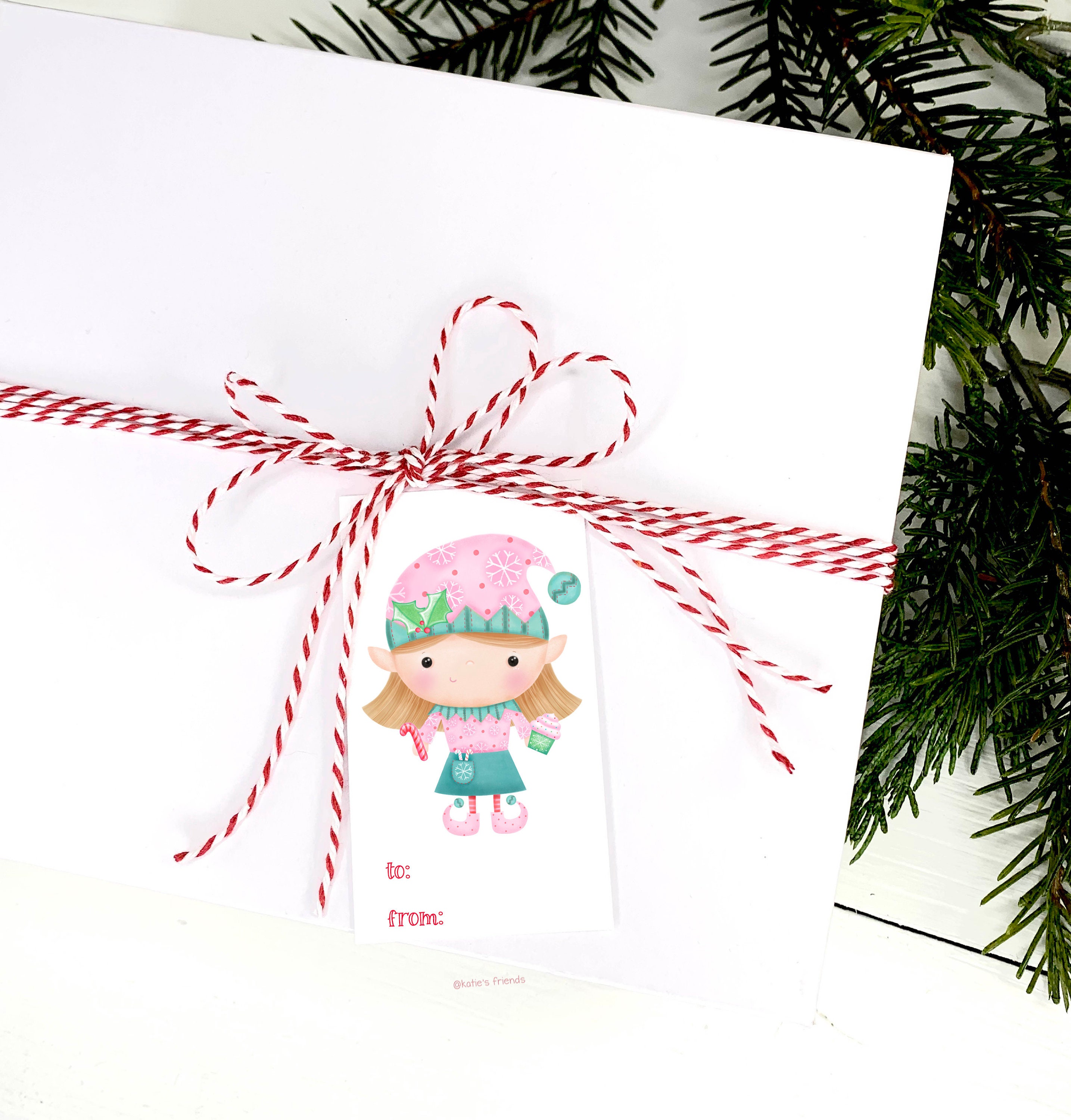 Pink Elf PNG, Girl Elf Sublimation Design, Watercolor Elf Clipart ...