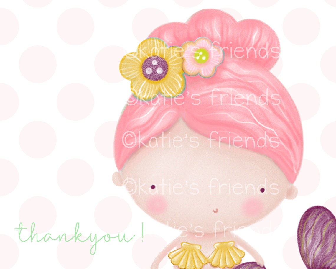 Mermaid PNG, Mermaid Clipart, Watercolor Mermaid, Under the Sea ...