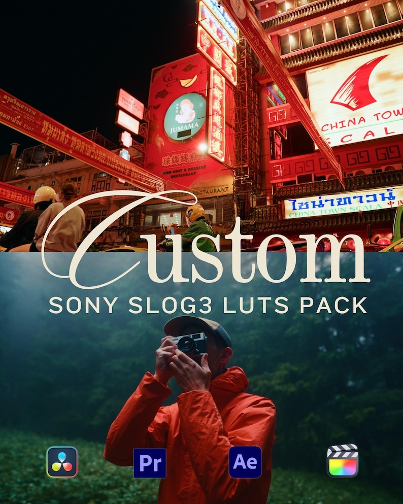 Sony S-log3 Luts Pack: Cinematic Color Grading Presets (.cube Format ...