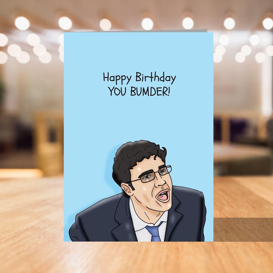 YOU BUMDER! - Inbetweeners, Birthday Card - Etsy