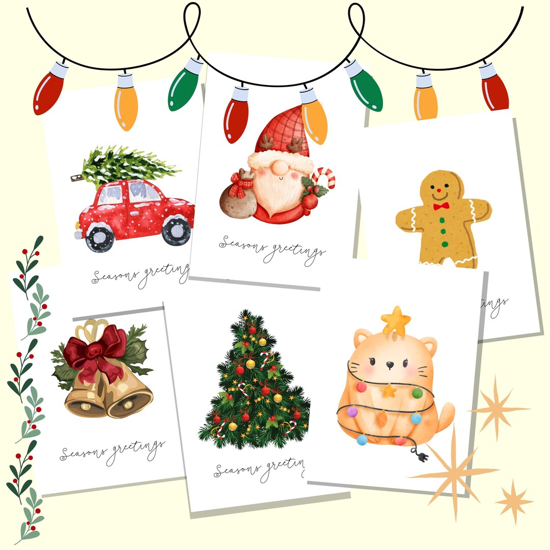 Multipack Christmas Cards, Pack of 6, Pack of 10, Mix and Match Designs ...