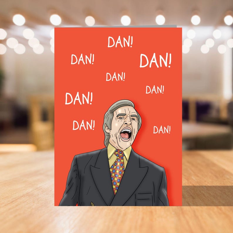 DAN DAN DAN - Alan Partridge, Birthday Card - Etsy