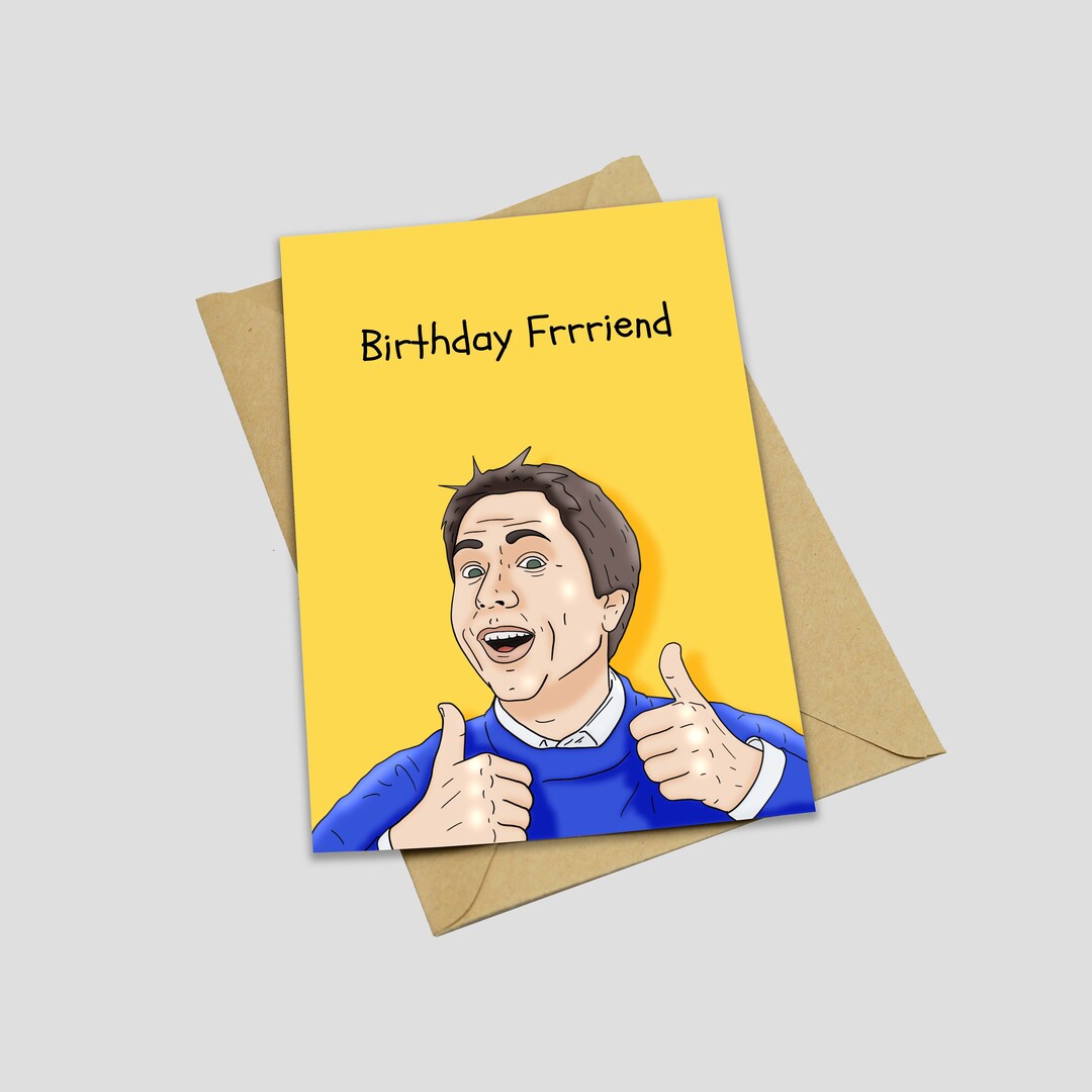 Inbetweeners Friend Birthday Card Birthday Cards for Dad - Etsy