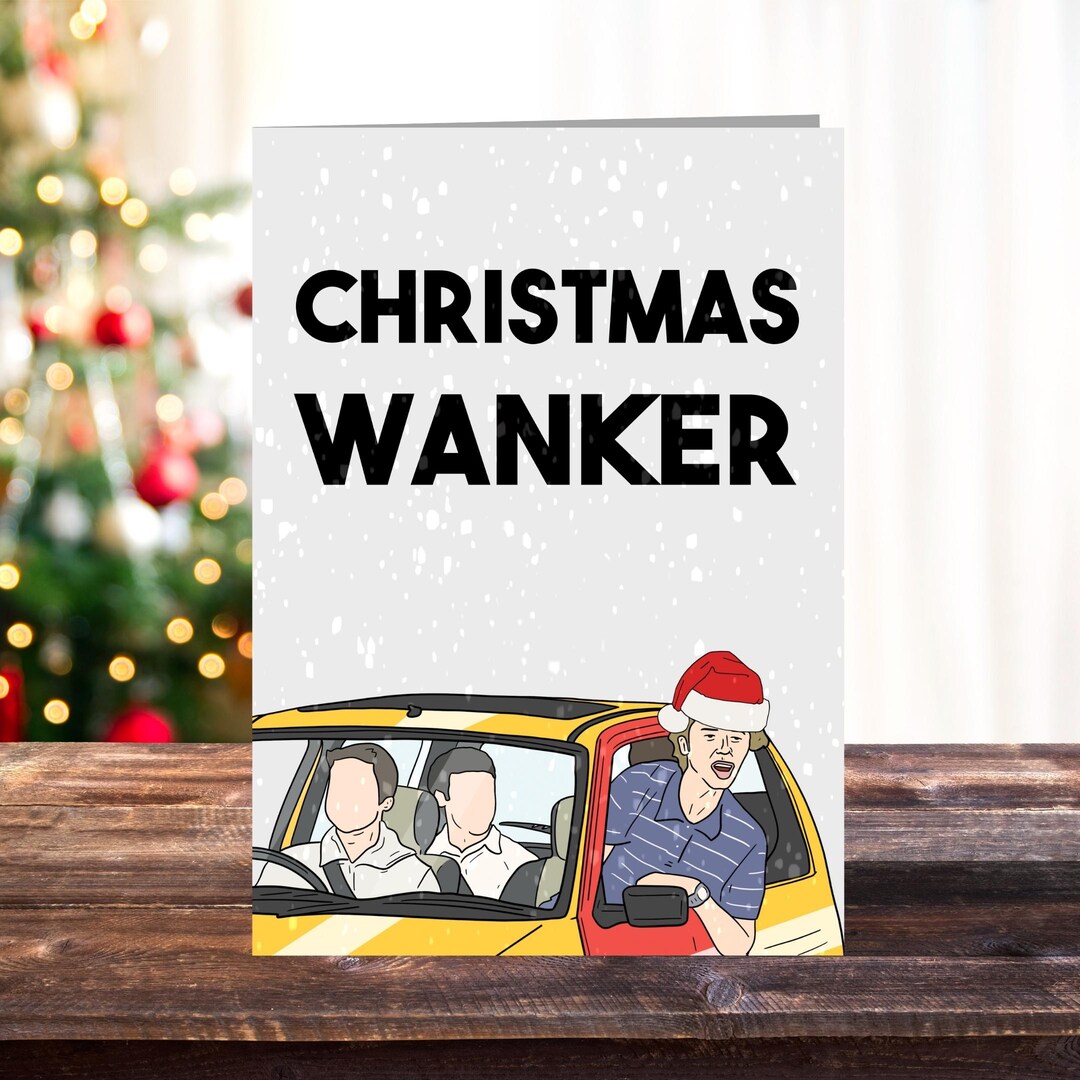 The Inbetweeners, Christmas Card, Christmas WANKER, Bus Wankers, Bumder ...