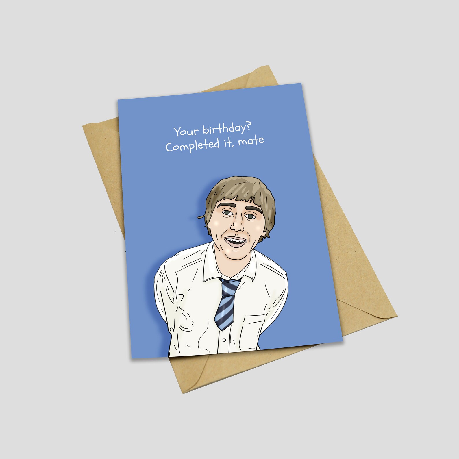 Inbetweeners Completed It Mate Birthday Card Birthday Cards | Etsy