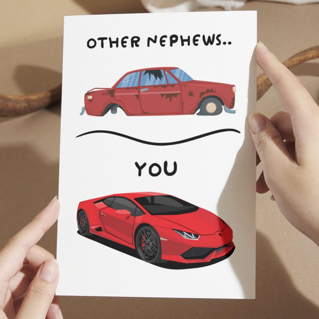 Birthday Card for Nephew, Best Nephew Ever Card, Birthday Gift From ...