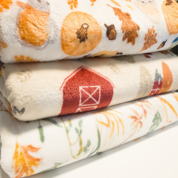 Fall Blankets - Etsy