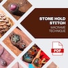 Stone Wrapping Micro Macramtechnique Lesson (PDF Tutorial)how to Make a ...