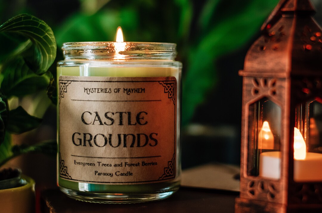 Castle Grounds Evergreen Trees and Forest Berries, Gamer Gift, Fantasy ...