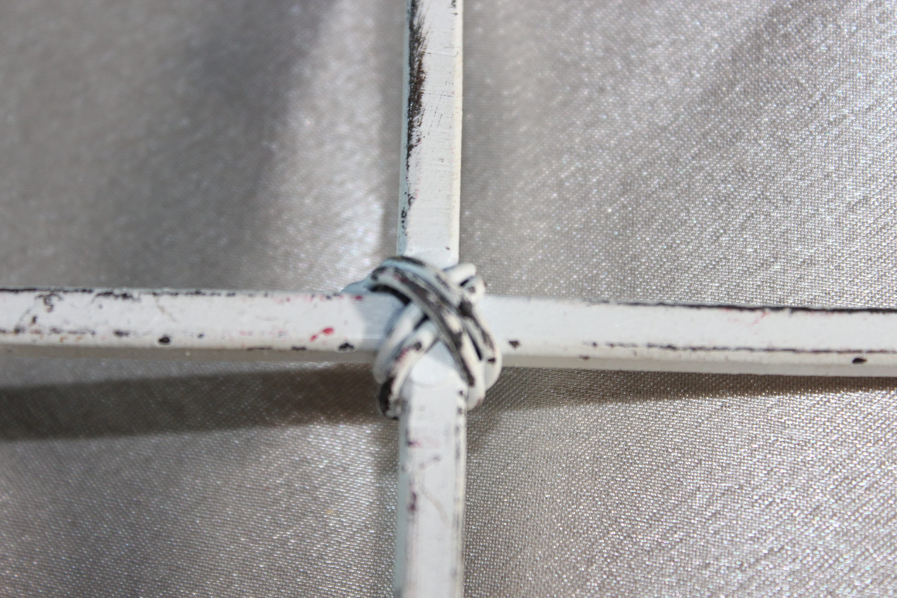 Rust Nails Metal Wall Cross Large, Shipping Included, Only White Nail ...