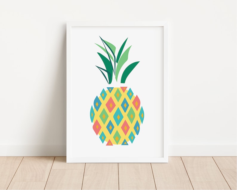 Summer Wall Art Prints Set of 8, Beach House Room Decor, Tropical ...