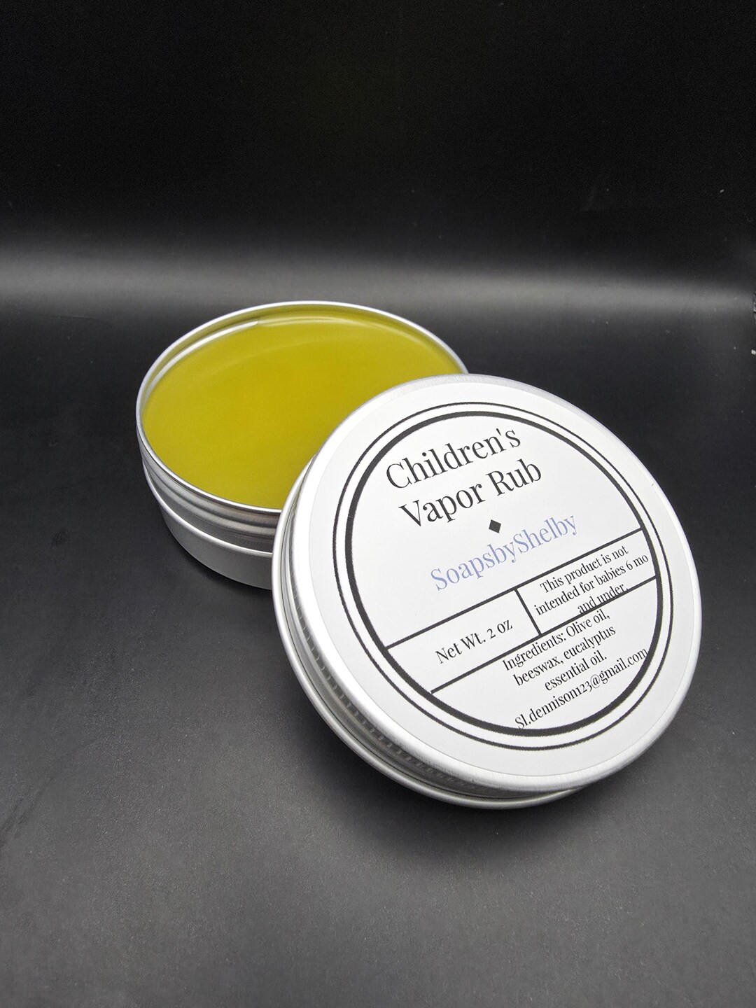 Vapor Rub Natural Chest Rub Adult and Children's - Etsy