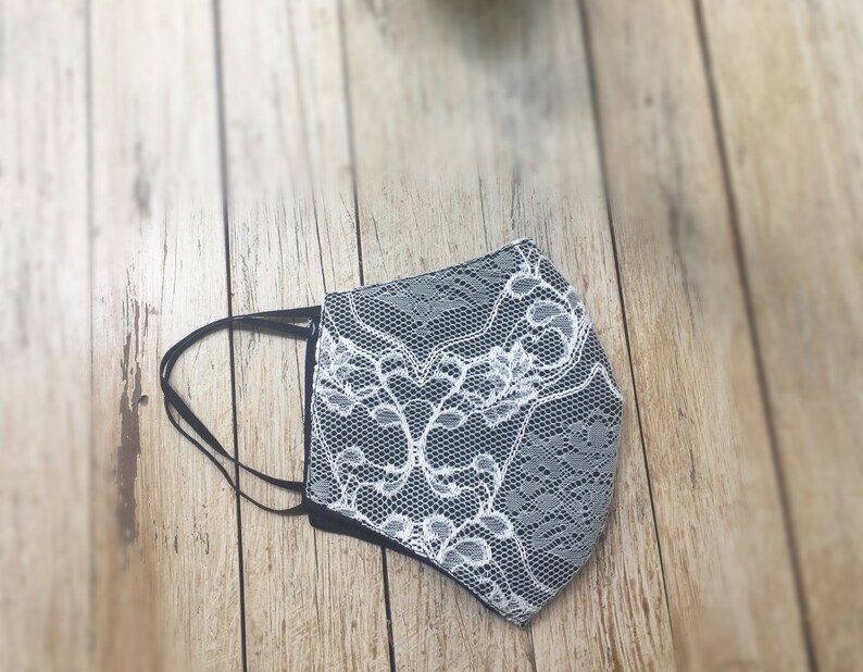 Chic Face Mask Lace Mesh Fashion Face Mask Mouth Cover - Etsy