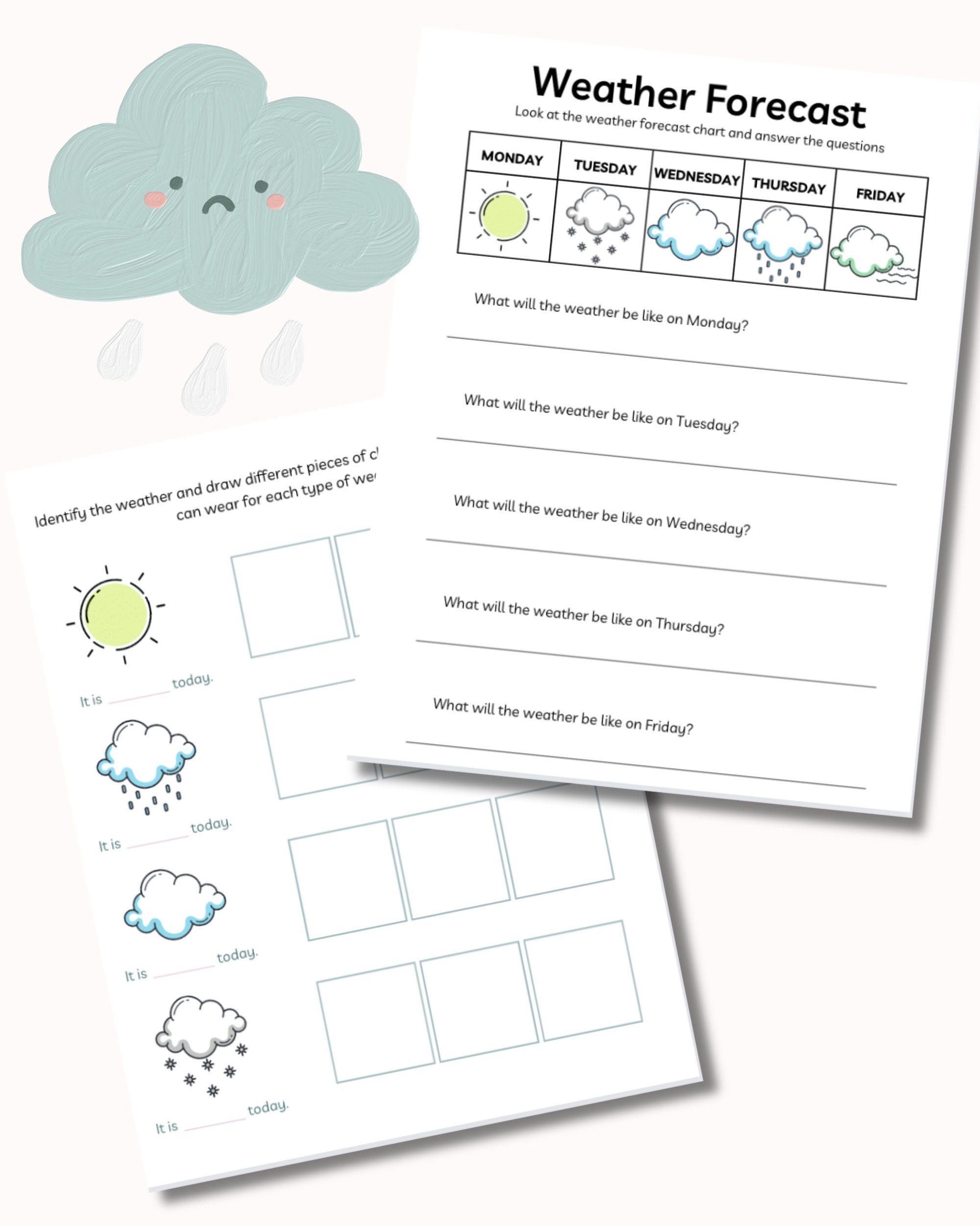 Weather Unit Study, Nature Study, Science Printable, Homeschool Science ...