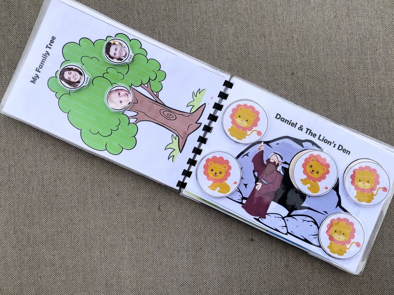 Bible Busy Book Church Busy Book Sunday School Lessons - Etsy