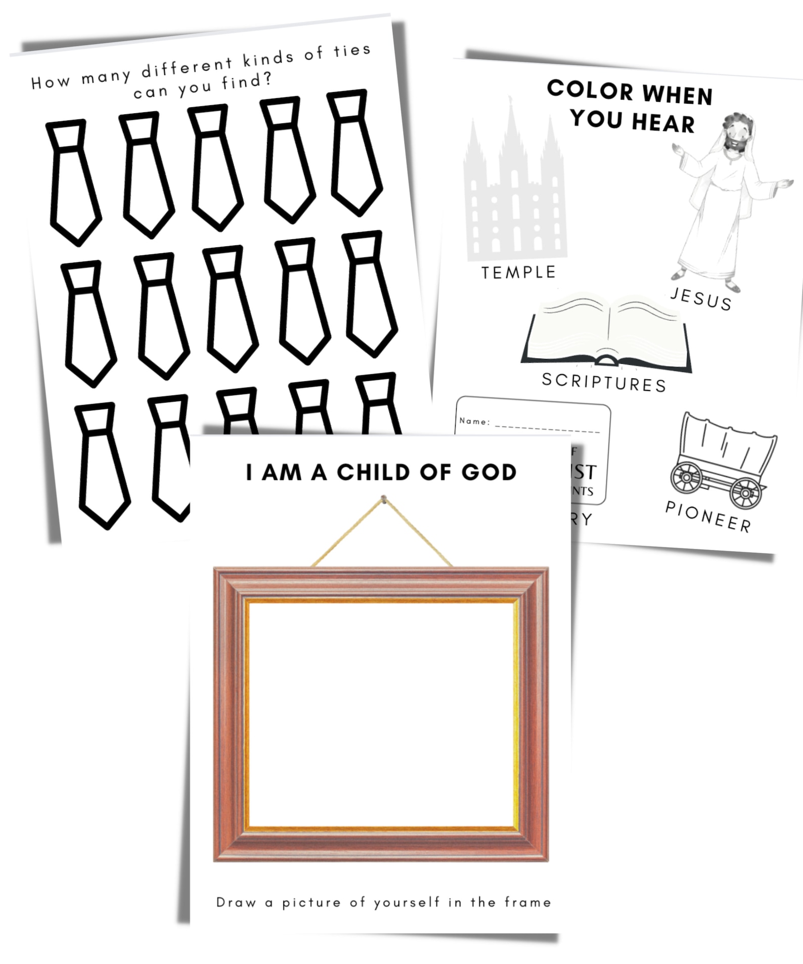 General Conference Packet for Kids Primary, 2025 General Conference ...