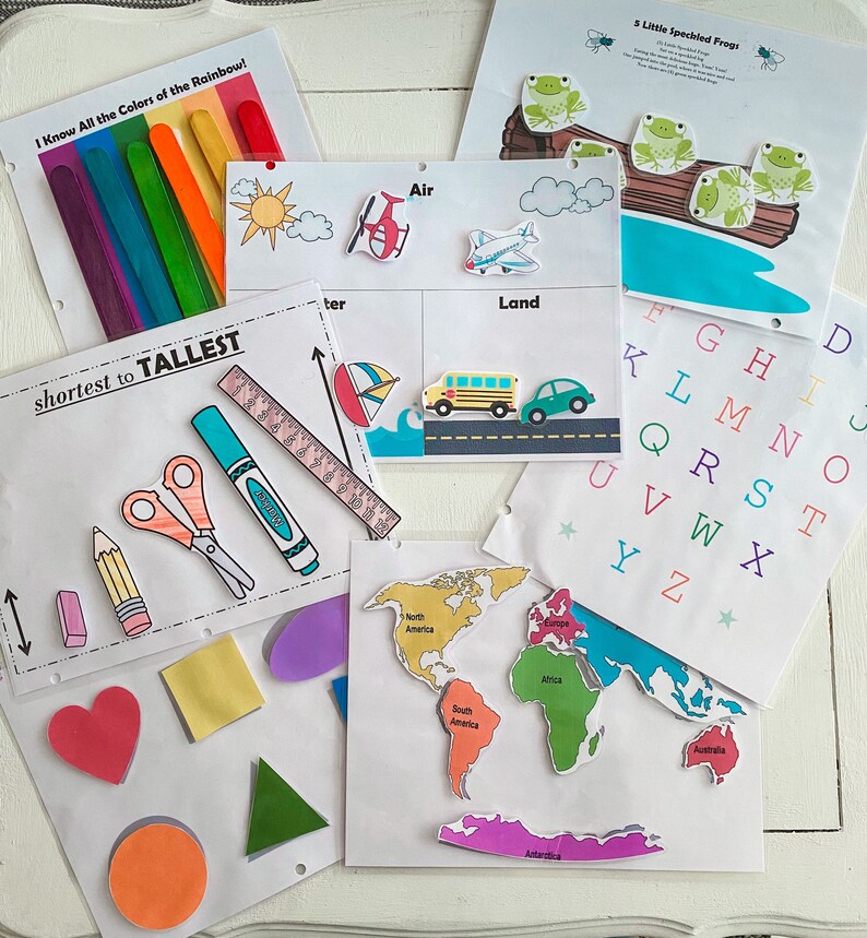 COMPLETE Busy Binder Printable | 39 Activities BUNDLE SET - Etsy