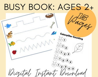 Preschool Learning Binder - Etsy