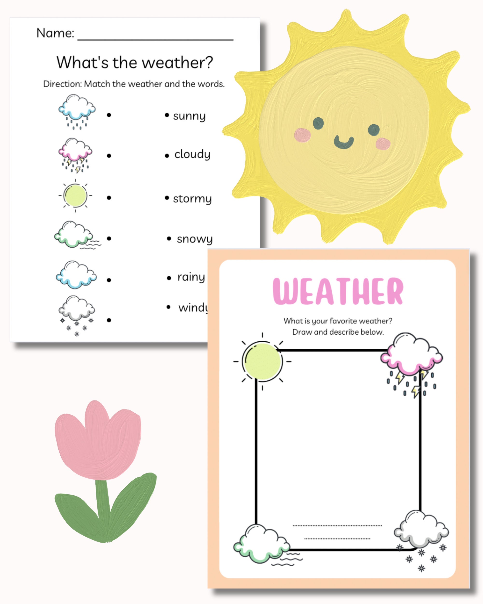 Weather Unit Study, Nature Study, Science Printable, Homeschool Science ...