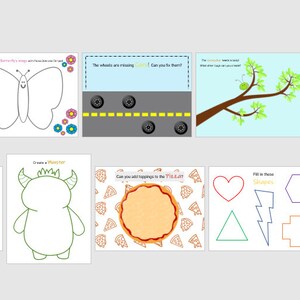 Playdoh Mats, Playdough Homeschool Preschool Mats - Etsy