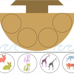 Noah's Ark Printable Bible Study Kids, Noahs Ark Craft, Sunday School ...