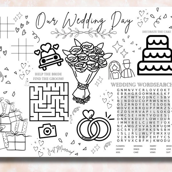 Kids Table Wedding - Etsy