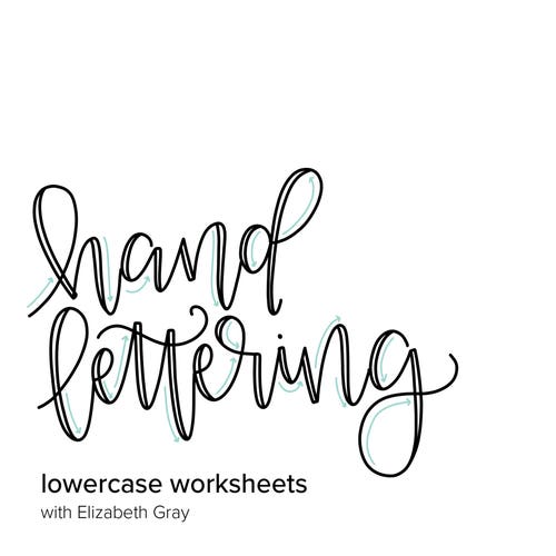 Calligraphy Practice Sheets Full Alphabet Lettering - Etsy