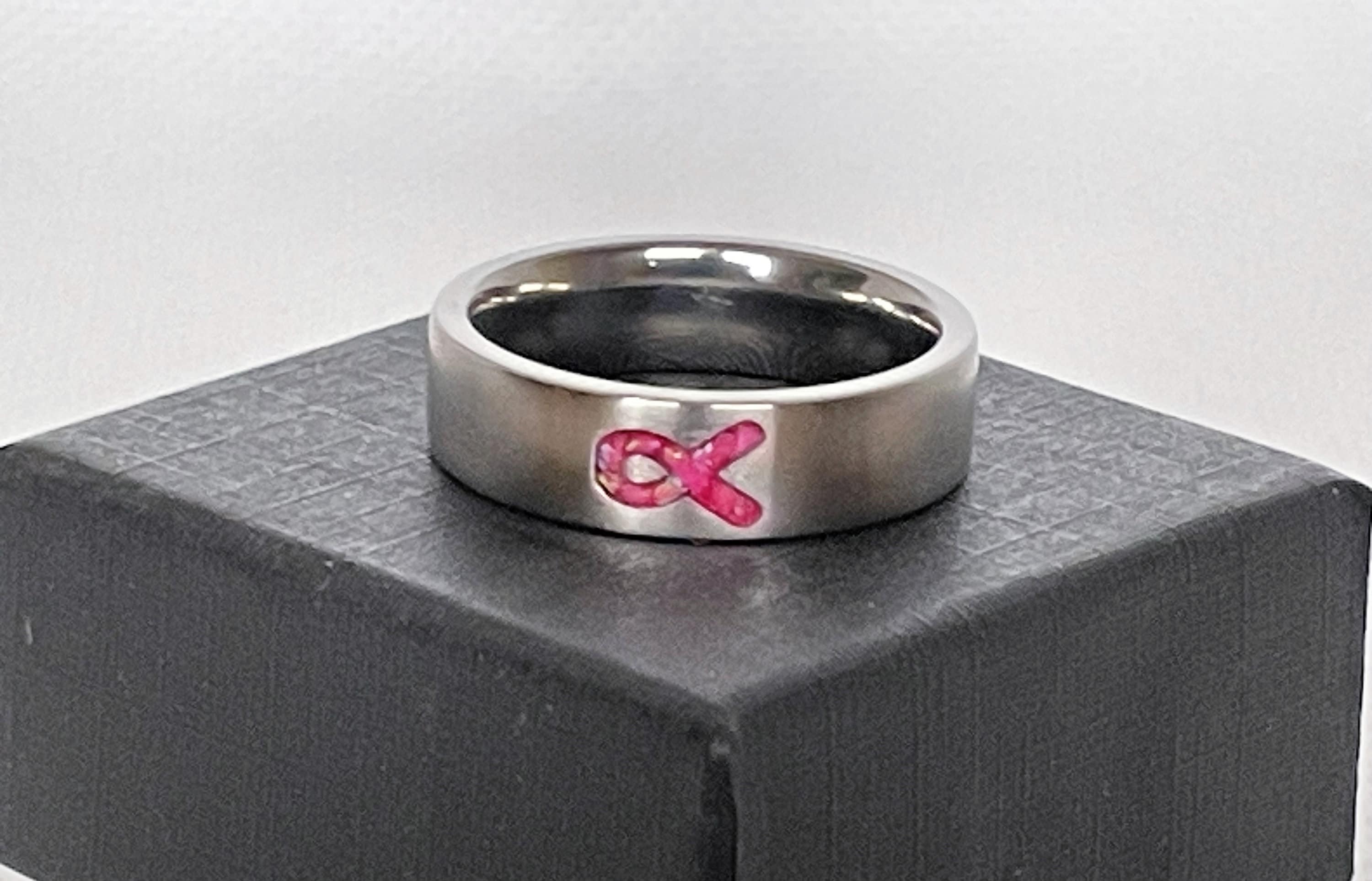 Cancer Awareness Ribbon - Made to Order, Men, Women, Breast Cancer ...