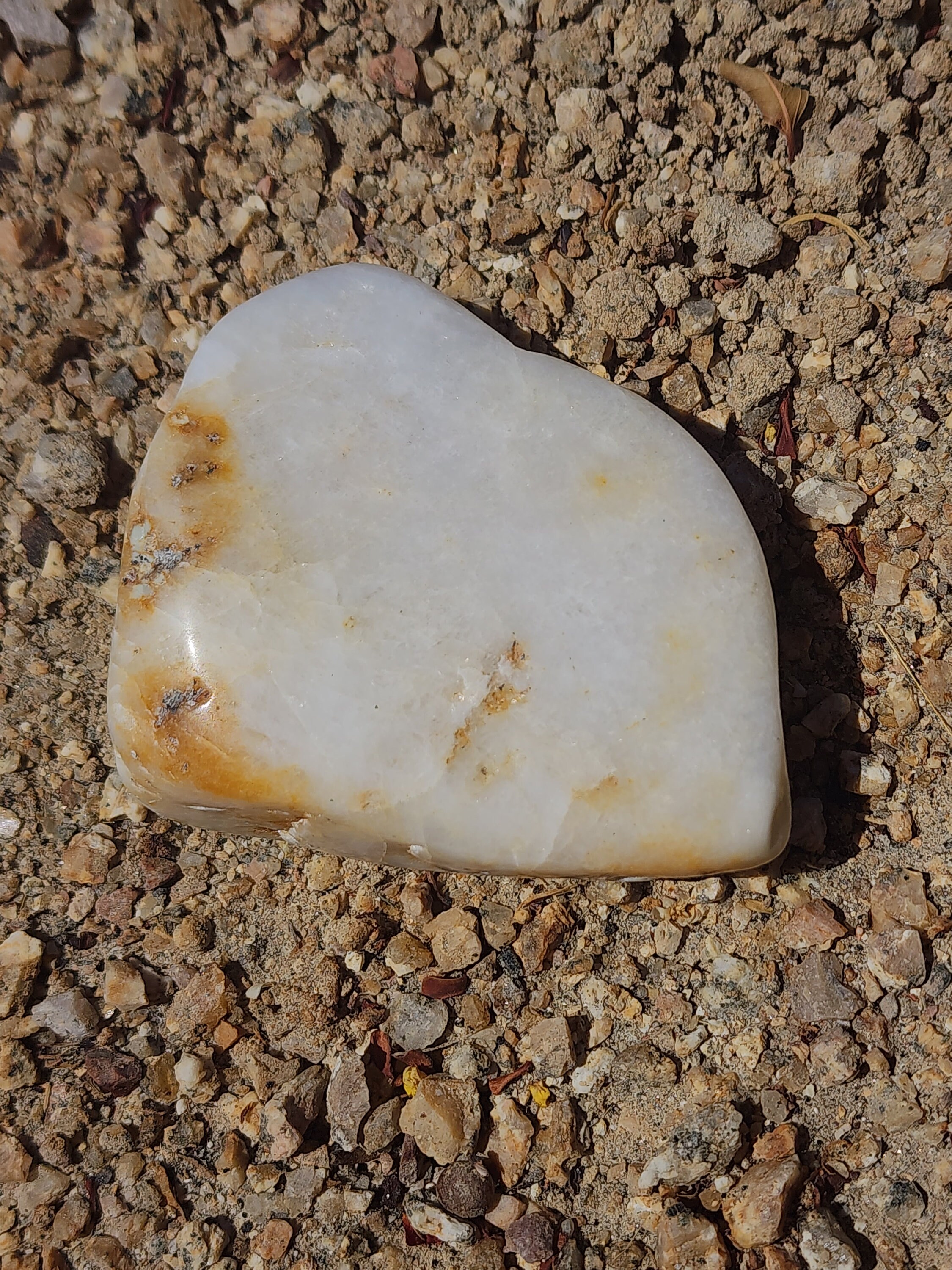Mojave Snow Quartz With Chrysocolla Inclusion, Ethically Collected - Etsy