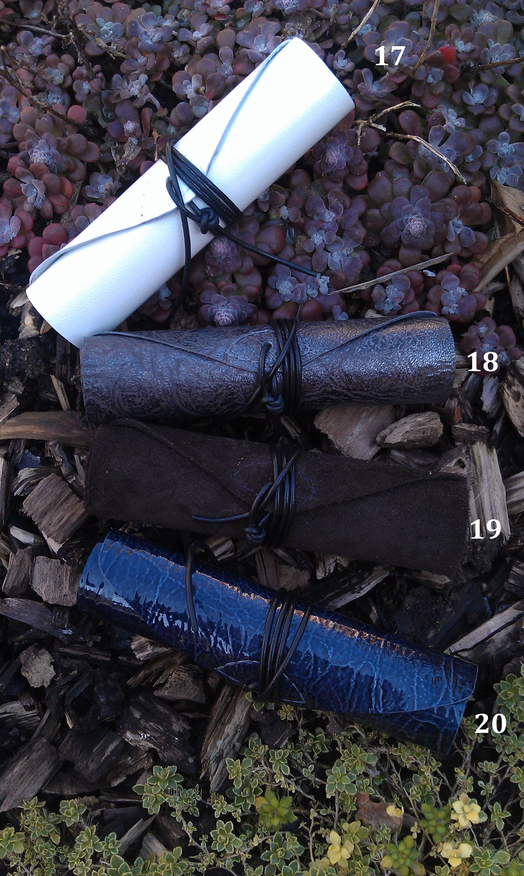 Leather Missive Letter / Rolled Scroll Parchment LARP Paper - Etsy